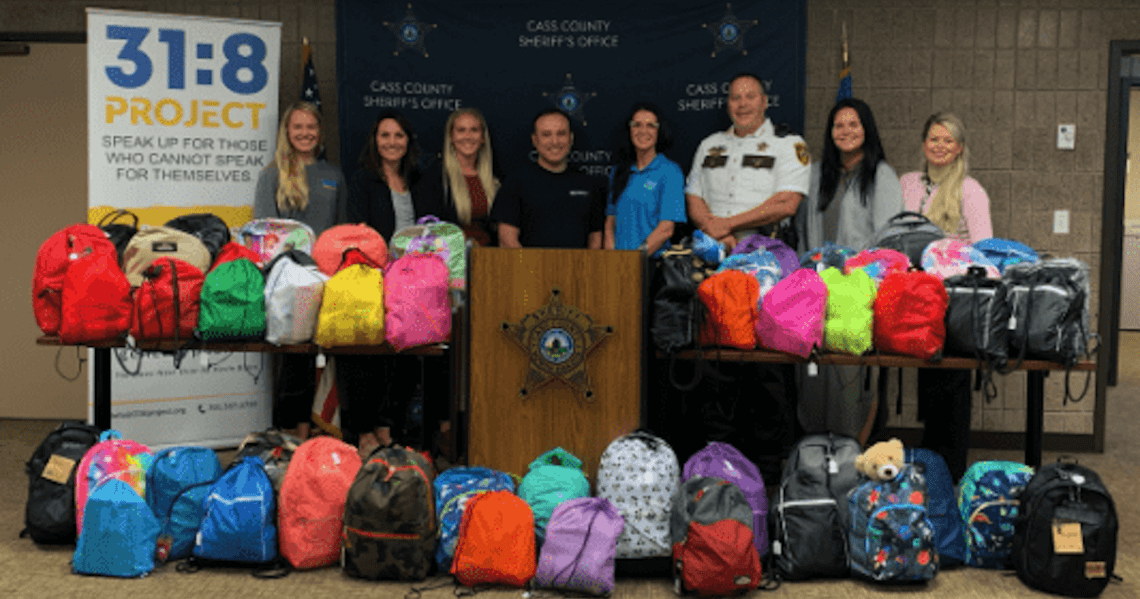 Bravery Backpacks Providing Comfort to Children Across North Dakota, Thanks to Support From AT&T ...