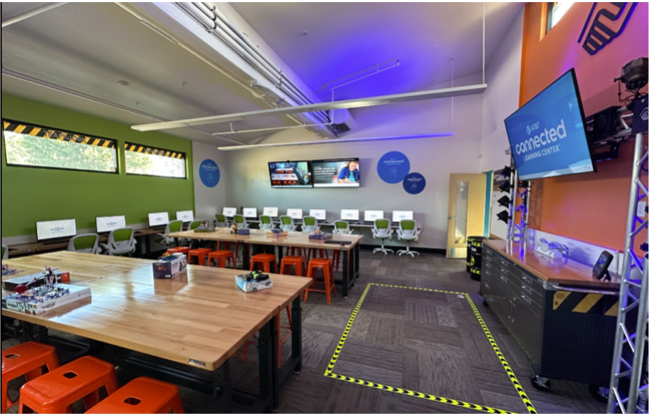 AT&T Connected Learning Center Brightens Futures Inside and Outside ...